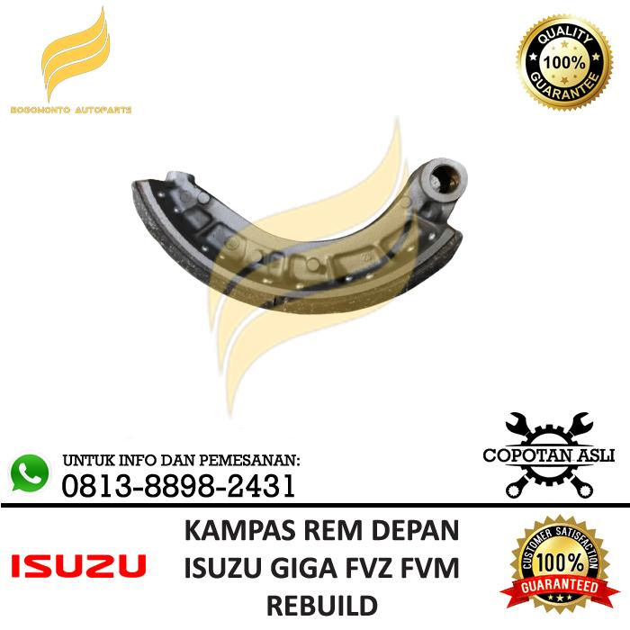 Jual BRAKE SHOE KAMPAS REM DEPAN ISUZU GIGA FVZ FVM REBUILD - Jakarta Barat - BOGOWONTO ...