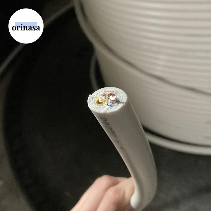 Jual Kabel Listrik Supreme NYM 3x4 3 x 4 mm Putih Eceran Meteran - Kota ...