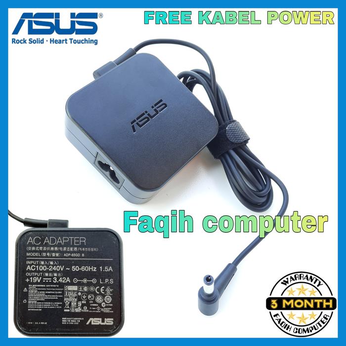 Promo Adaptor Charger Laptop Asus ADP 65GD B 19V-3.42A 65W DC 5.5*2.5mm ...