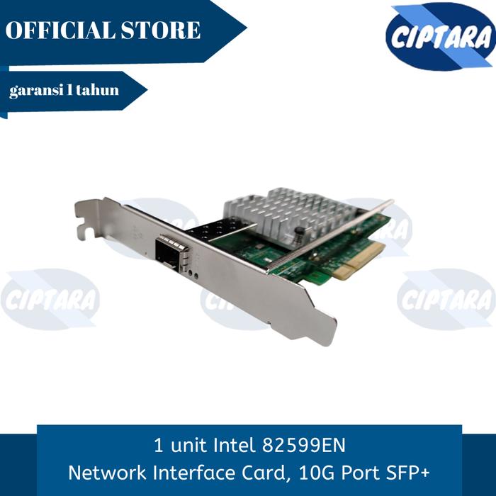Jual Intel 82599EN Network Interface Card, 10G Port SFP+ - Jakarta ...
