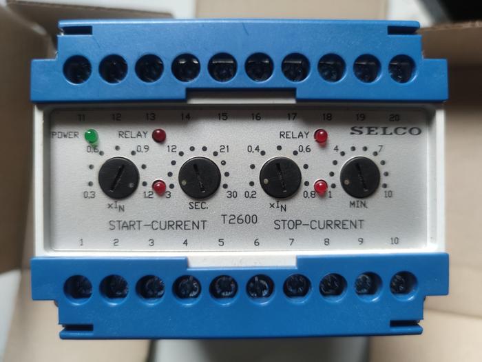 Jual T2600-06 Dual Current Relay Start Stop Genset SELCO 400/450 VAC 5A ...