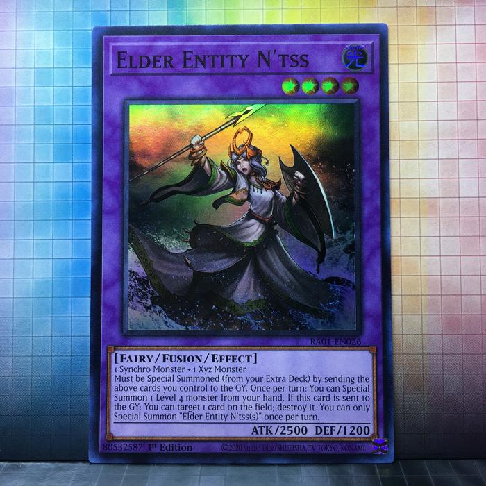Jual Yugioh Elder Entity N'Tss - RA01 - Super rare - Jakarta Barat ...
