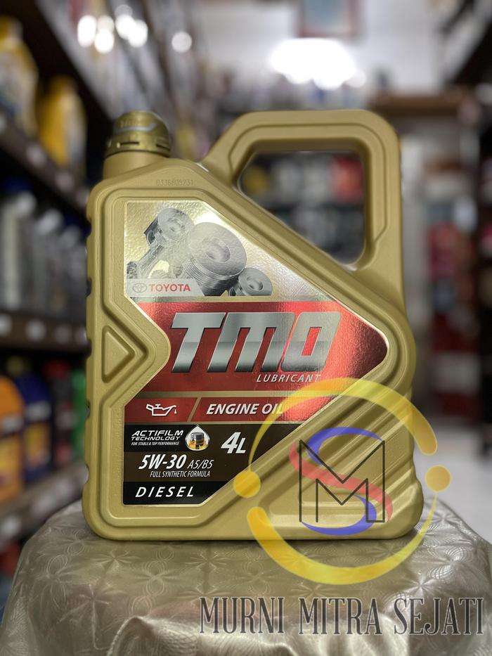 Jual TMO Toyota Diesel Engine Oil SAE 5W-30 Oli Full Synthetic Galon 4 ...