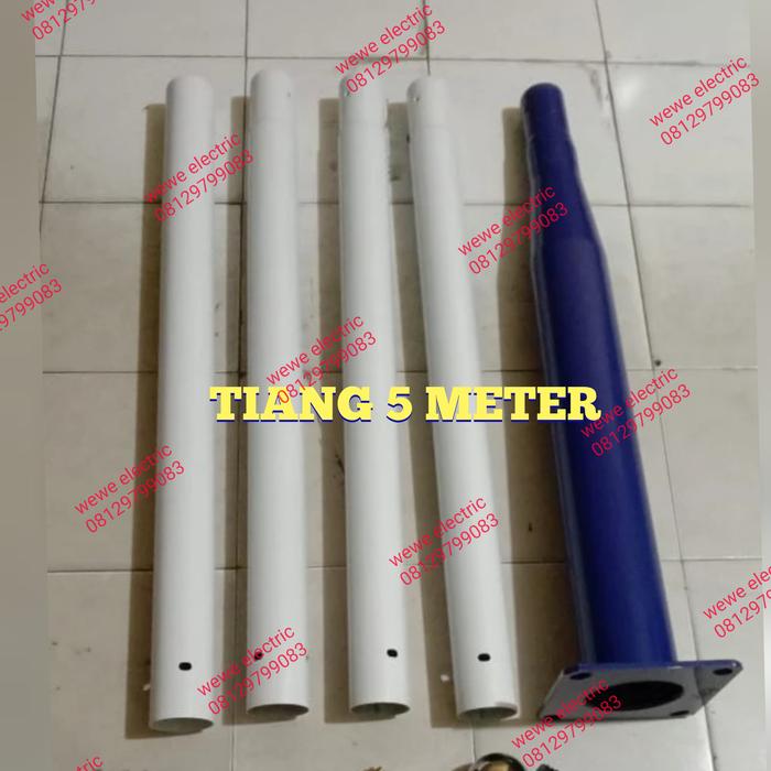 Jual Tiang lampu jalan 3m 4m 5m 6m ornament lurus besi bulat 3 4 5 6 Meter - TIANG 6 METER ...