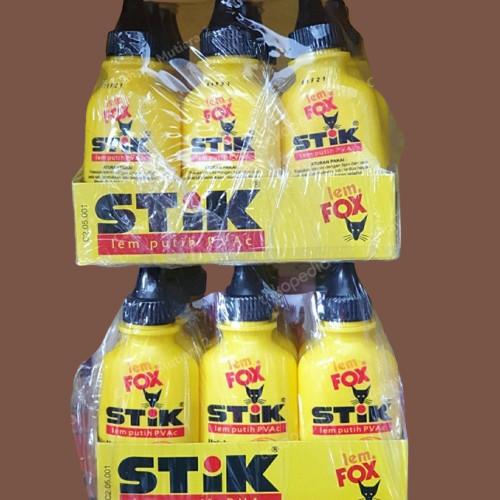 Jual LEM FOX STICK 60gram/ LEM PUTIH PVAC FOX STIK 60gram - Kab. Bekasi ...