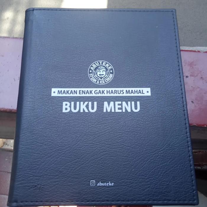 Jual Cover Buku Menu,Logo Custom,Bisa Satuan - Kota Bandung ...