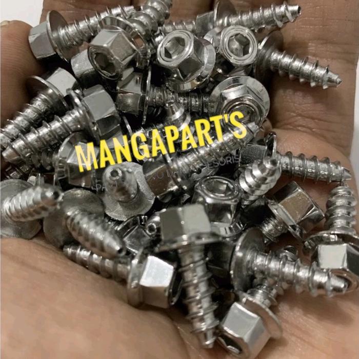 Jual BAUT BODY YAMAHA 2 KUNCI STAINLES SEKRUP BODY YAMAHA SEKRUP BODY ...