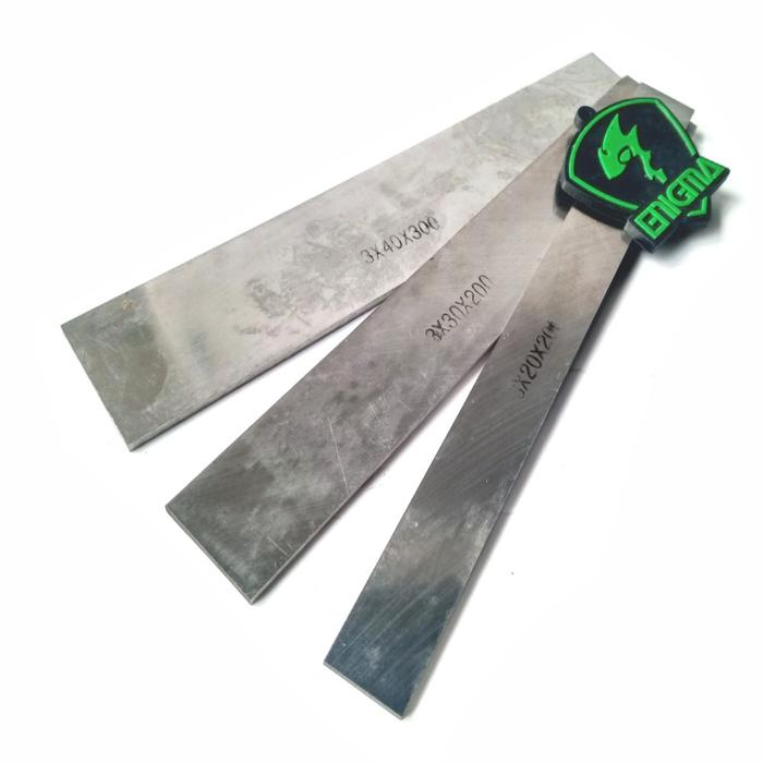 Jual Besi Baja Hss 58hrc - Baja Bahan Pisau - Enigmazone - 2x30 Di ...