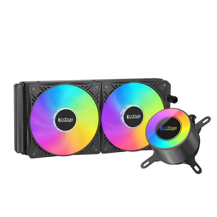 Jual PCCooler GI-CL240 ARGB Liquid CPU Cooler - Hitam - Kab. Sleman ...