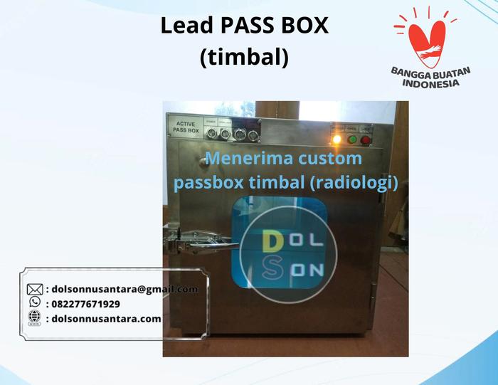 Jual Lead Pass Box Passbox Laboratorium Radiologi Timbal Timah sheet ...