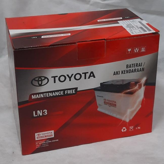 Jual Accu LN3 Aki Battery Batere Kering Maintenance Free Fortuner ...