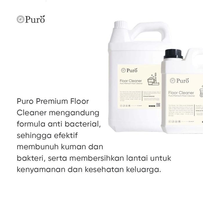Jual Puro Premium Floor Cleaner 1 Liter - Pembersih Lantai Di Seller ...