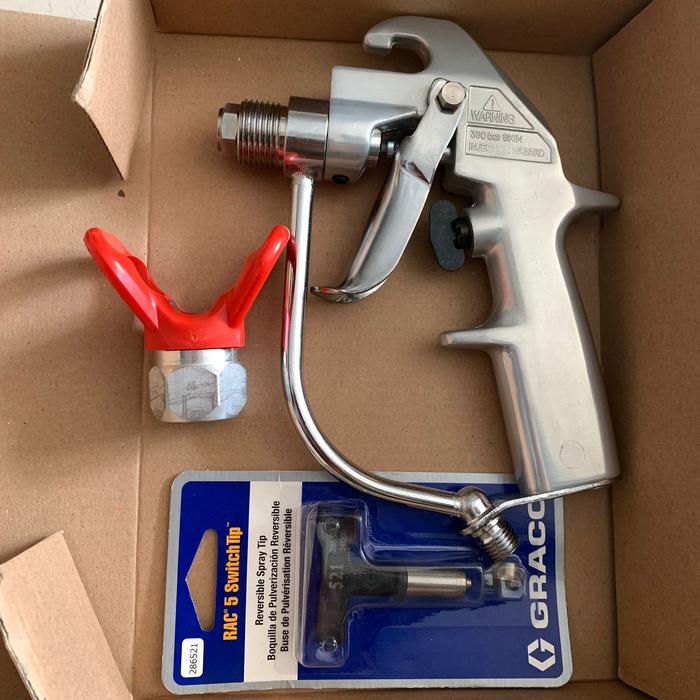 Jual Spray Silver Plus Gun Korea for Airless Paint Pump - Jakarta Barat ...