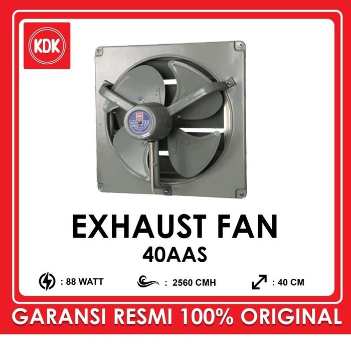 Promo KDK 40 AAS Industrial Exhaust Fan Dinding 40AAS 40-AAS 16 Inch ...