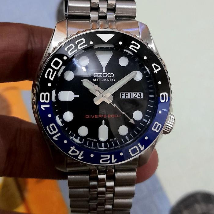 Jual seiko MOD BATMAN skx nh35 mod seiko skx mod seiko srpd skx nh36 ...