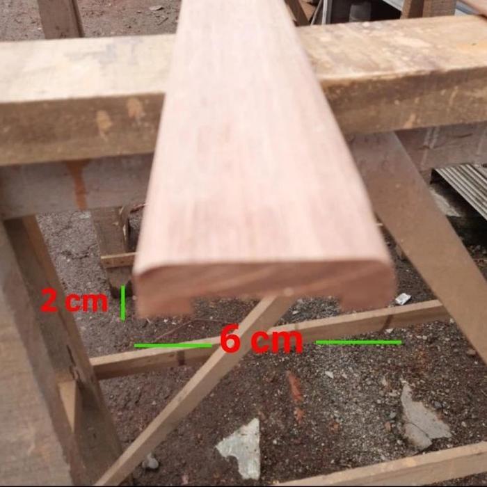 Jual READY HANDRAIL TANGGA KAYU RAILING RELLING TANGGA KAYU MERANTI 2 ...
