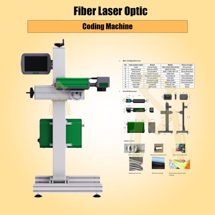 Promo Fiber Laser Optic Coding Machine - Jakarta Barat - sejahteramesindo | Tokopedia
