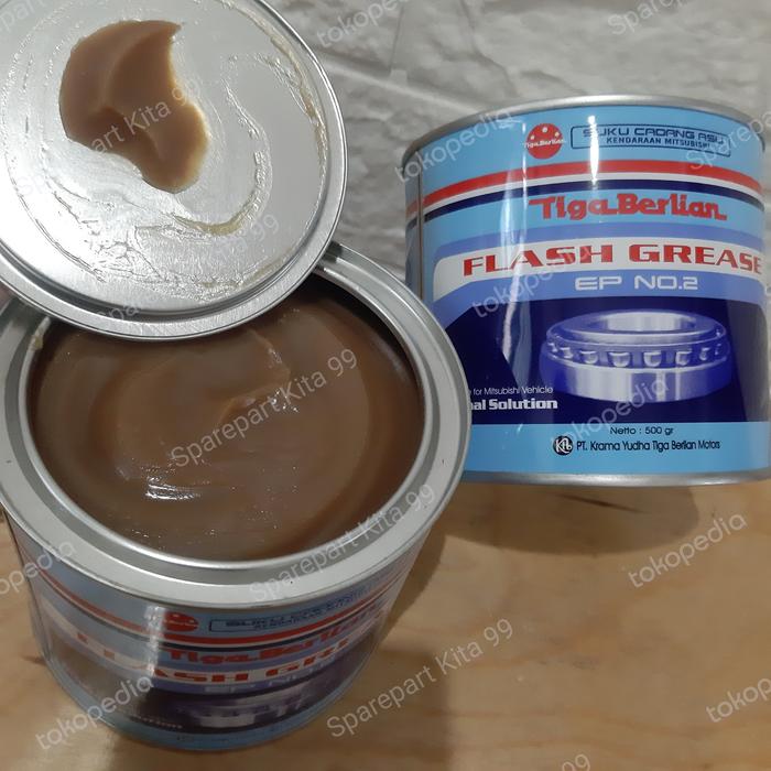 Jual Flash Grease EP No.2 Gemuk Lithium Bearing Laher Tiga Berlian ASLI ...