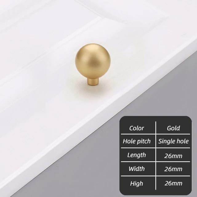 Jual Brushed Gold Handle Lemari Emas Tarikan Laci Blintir Gold Cabinet ...