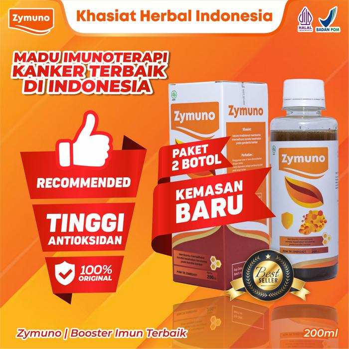 Jual ZYMUNO Madu Herbal Imunoterapi Kanker Benjolan Terbaik - Paket 2 ...