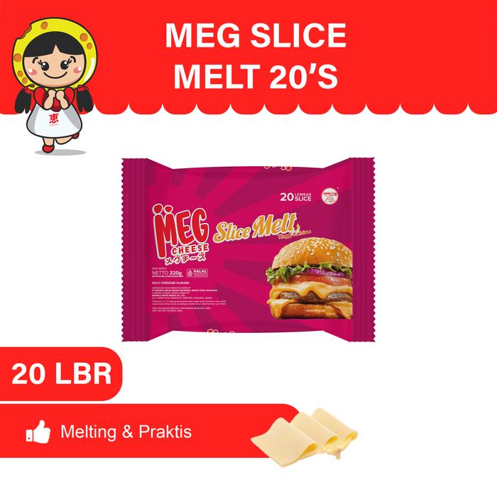 Promo MEG Cheddar Slice Melt 20 slices - Jakarta Timur - Meg Cheese ...