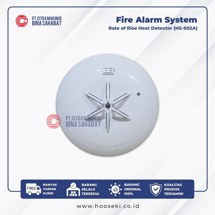Jual Hooseki Rate of Rise (ROR) Heat Detector (HS-S02A) - Jakarta Barat ...