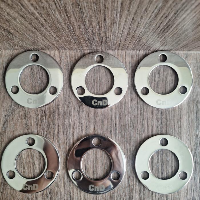 Jual Tapak baseplate plendes bulat 1,5" SS 201 tiang railing tangga ...