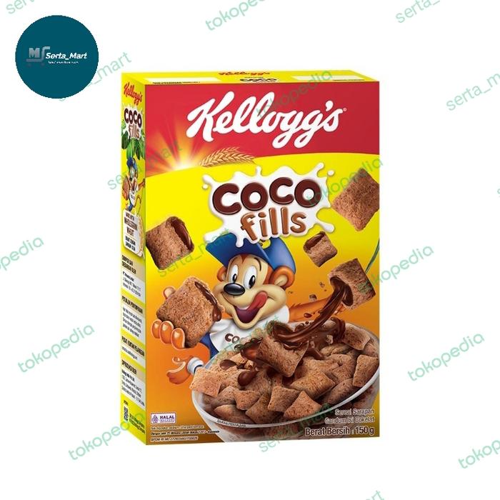 Jual Kellogg's Coco Fills Box 150gr - Sereal Gandum Isi Cokelat ...