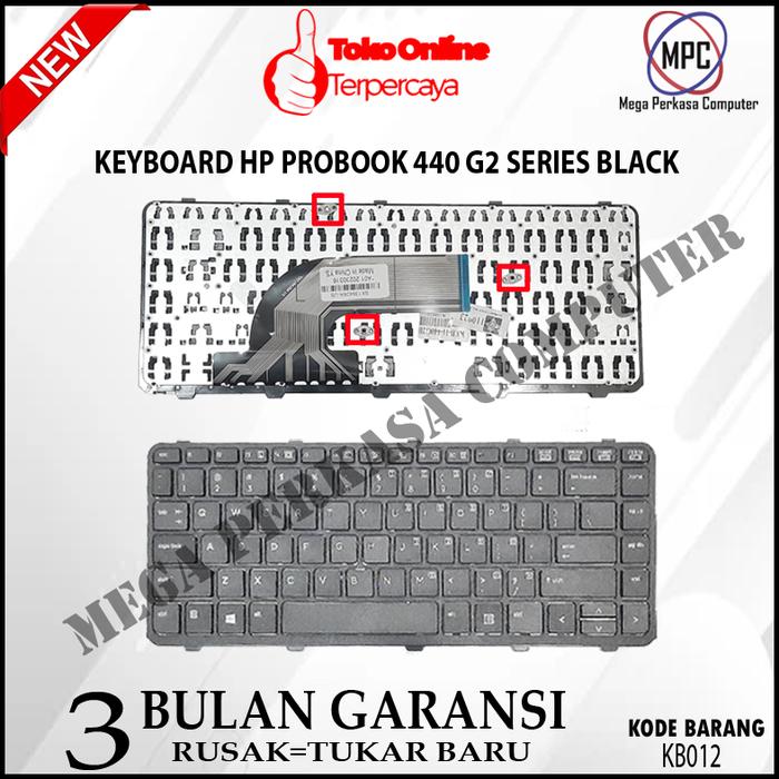 Jual Keyboard Laptop HP Probook 440 G2 Hitam - Kota Depok - Mega Perkasa Computer | Tokopedia