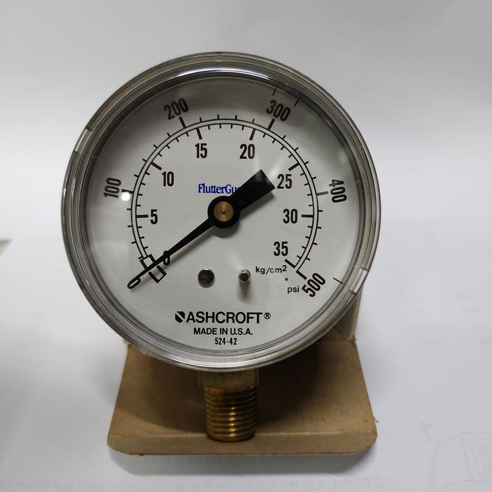 Jual Pressure Gauge Ashcroft 500 PSI - Jakarta Barat - CASteknik ...
