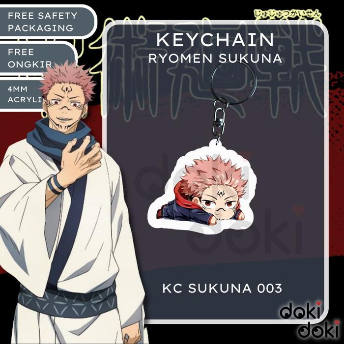 Jual GANTUNGAN KUNCI KEYCHAIN ANIME RYOMEN SUKUNA JUJUTSU KAISEN - KC ...