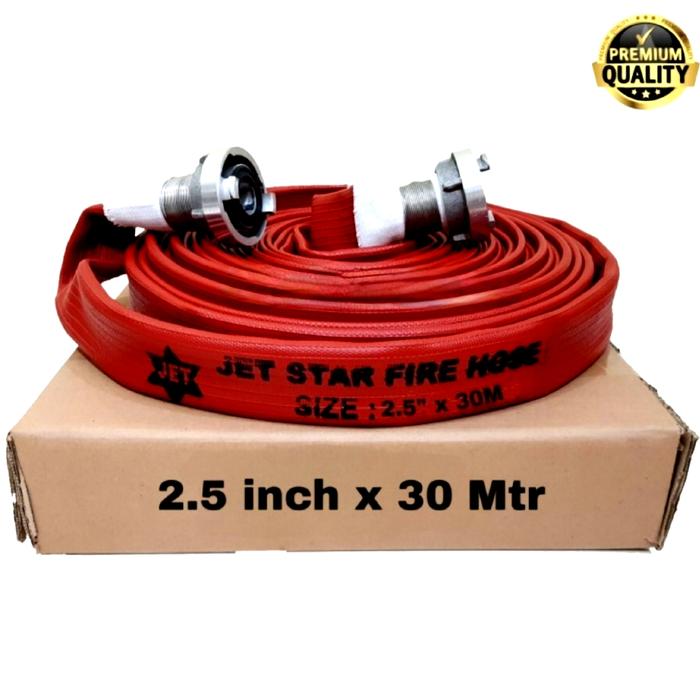 Jual Fire Hose Rubber 2,5 Inch x 30 Meter + Alumunium Storz Coupling - Jakarta Barat - Delta ...