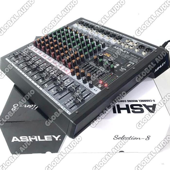 Jual Mixer Ashley Selection 8 Original 8 Channel Bluetooth - USB ...