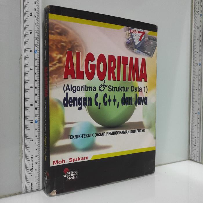 Jual ALOGARITMA (Alogaritma & Struktur Data 1) dengan C, C++, dan Java ...