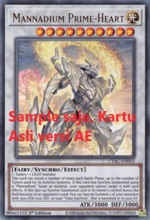 Jual Mannadium Prime-Heart | Ultimate Rare | Yugioh AE CR01 AE070 ...