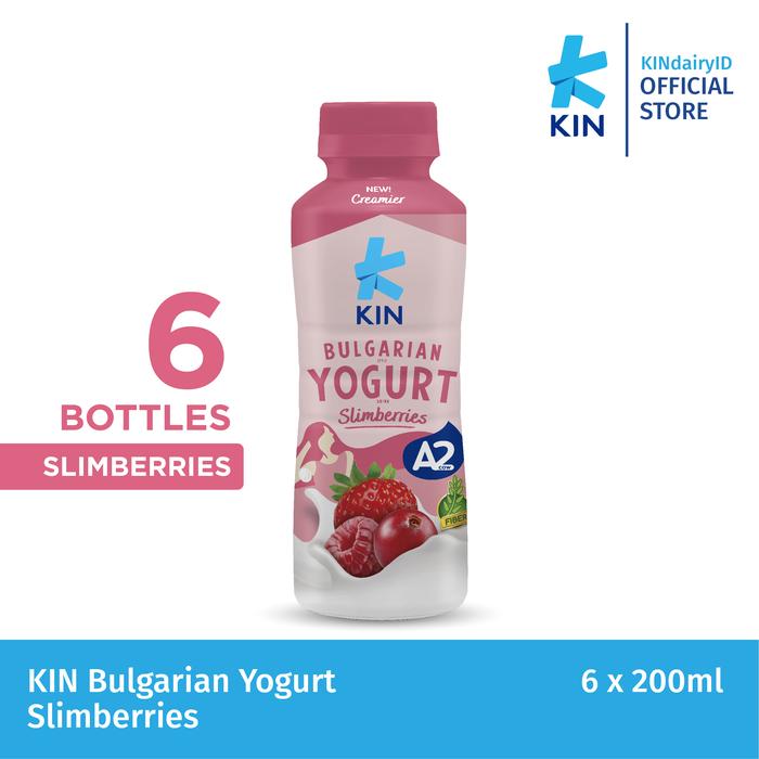 Promo KIN BULGARIAN YOGURT SLIMBERRIES (6X200 ML) - Jakarta Pusat - KIN ...
