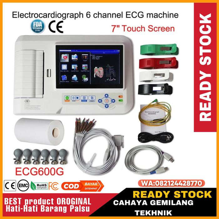 Jual Electrocardiograph CONTEC ECG600G Thermal ECG EKG Electrocardiogram - Jakarta Barat ...