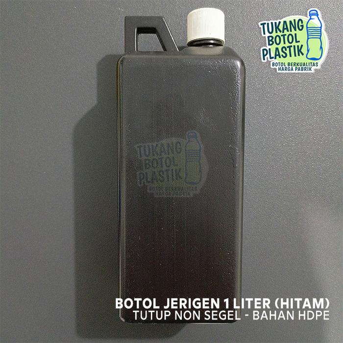 Jual Botol Jerigen 1 Liter HDPE (non segel) - Hitam - Jakarta Barat ...