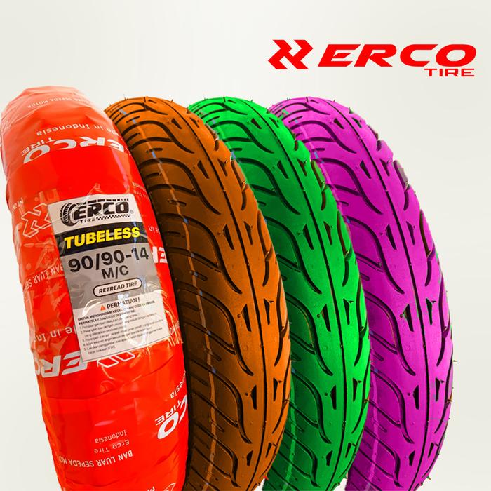 Jual Ban Motor ERCO Warna Biru Ring14 Ring17 Ring 13 Matic Bebek - 90/ ...