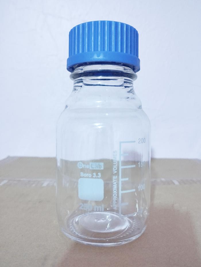 Jual Botol Reagen Reagent Tutup Biru 1000 500 250 100 Ml Boro 3.3 Botol ...