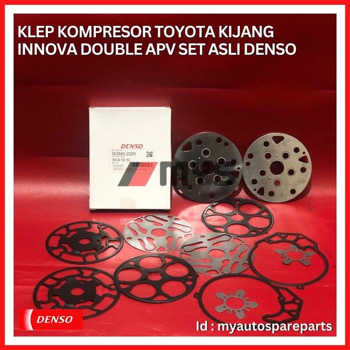 Jual KLEP PACKING SET KOMPRESOR AC Mobil Innova Double APV COMPRESSOR ...