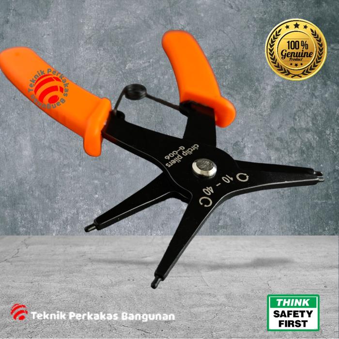 Jual Tang snap ring circlip lurus 2 in1 buka/tutup tang spi 6" heavy ...