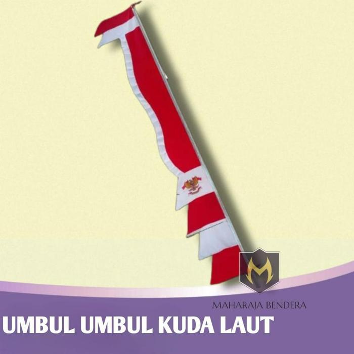 Jual Bendera Umbul Umbul Kuda Laut Warna Warni HUT Kemerdekaan RI ...