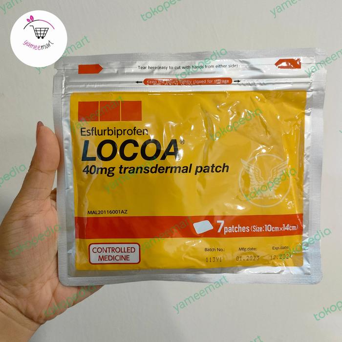 Jual Koyo Locoa 40mg Transdermal Patch Di Seller Yama - Cengkareng ...