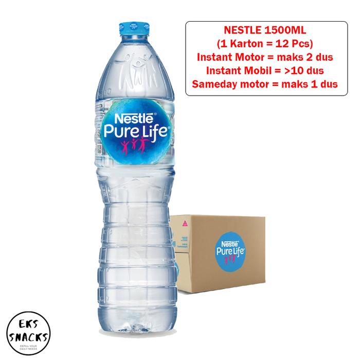 Jual NESTLE PURE LIFE 1500ML - 1,5 LITER [1 BOX] - Jakarta Barat - EKS ...