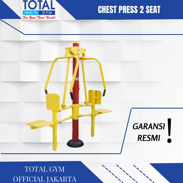 Jual Alat fitness outdoor taman Total Chest press 2 seat - Jakarta Barat - Total Gym Official ...