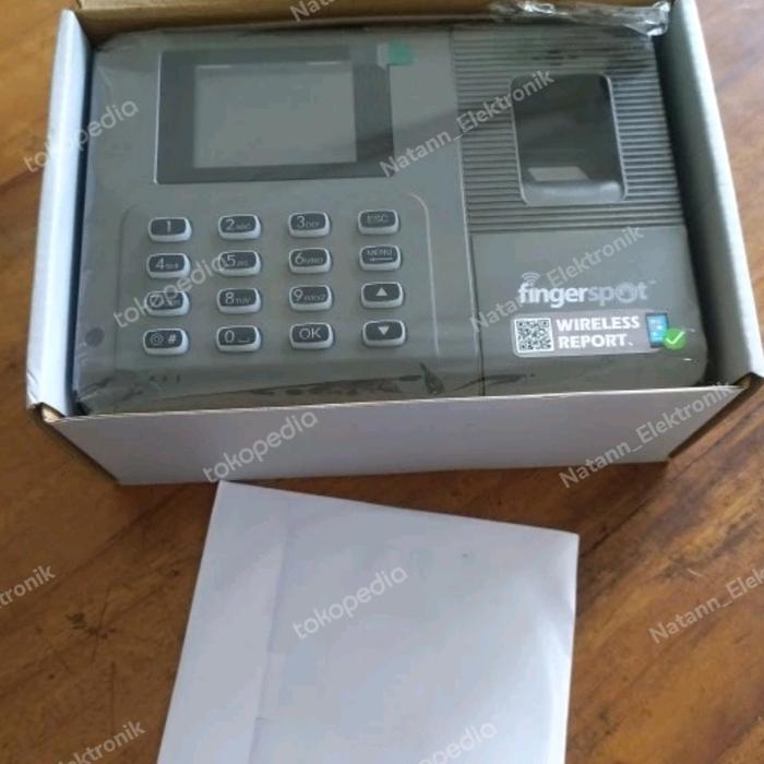 Jual mesin absensi personalia wireless absen figerspot revo w-230n ...