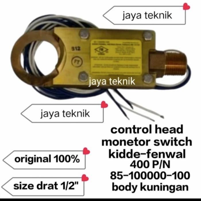 Jual kidde-fenwal 400 P/N 85-100000-100 control head monitor switch ...