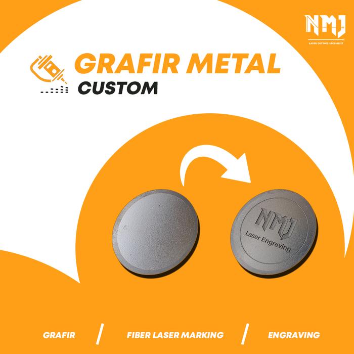 Jual Grafir Metal | Metal Engraving | Fiber Laser Marking Besi ...