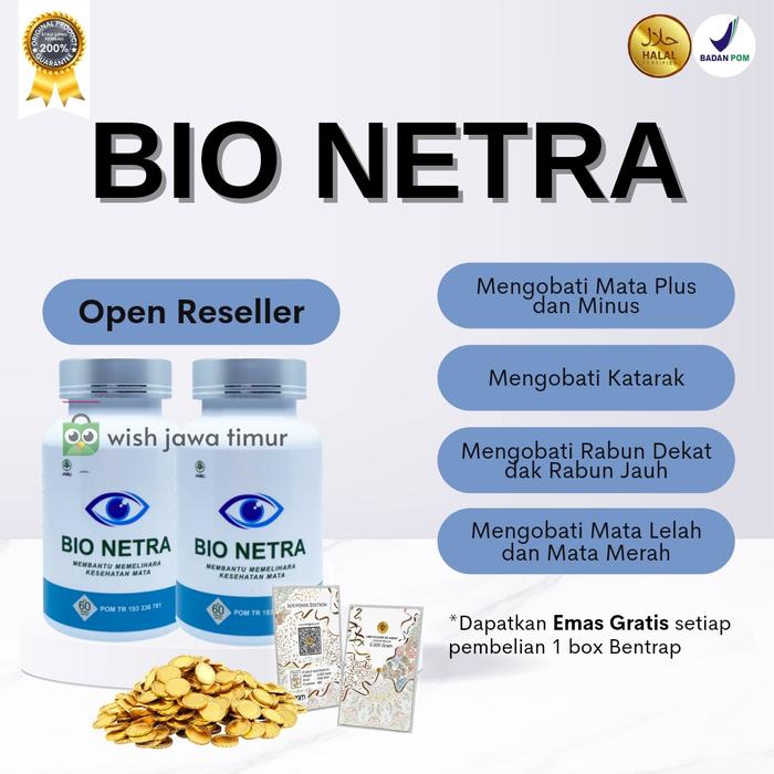 Jual BIONETRA OBAT RABUN DAN MATA MINUS HERBAL BPOM ORIGINAL - BIONETRA ...